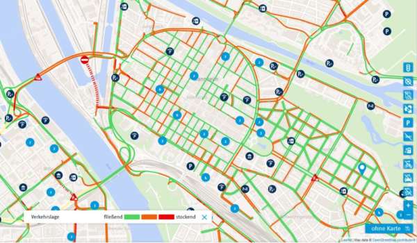 Interaktive Karte auf der VRN-Homepage aktualisiert - Rad fahren in ...